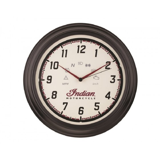 Indian Speedometer Wall Clock - Freedom Motorcycles
